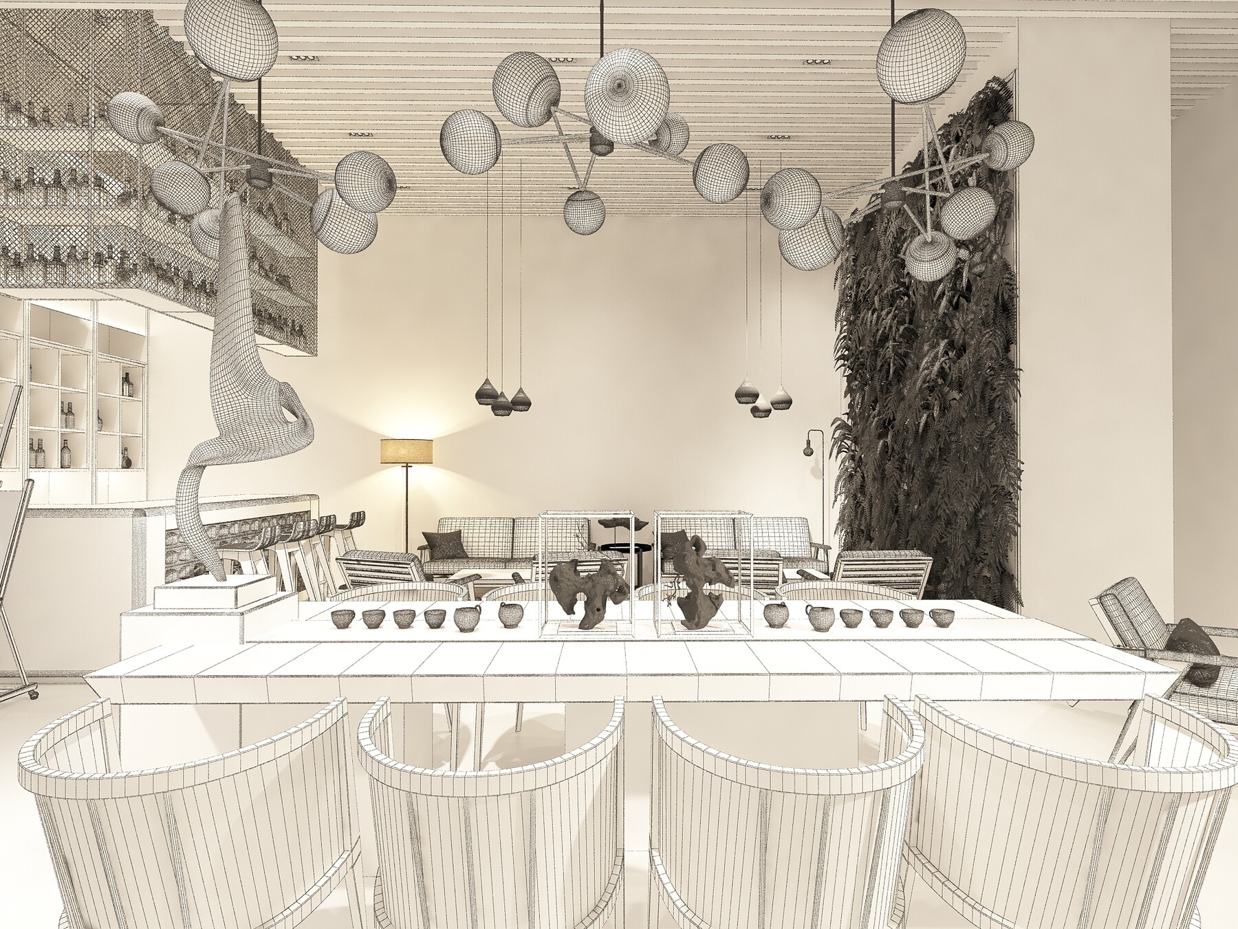 ArtStation - Coffee Shop - Restaurant - 025 | Resources