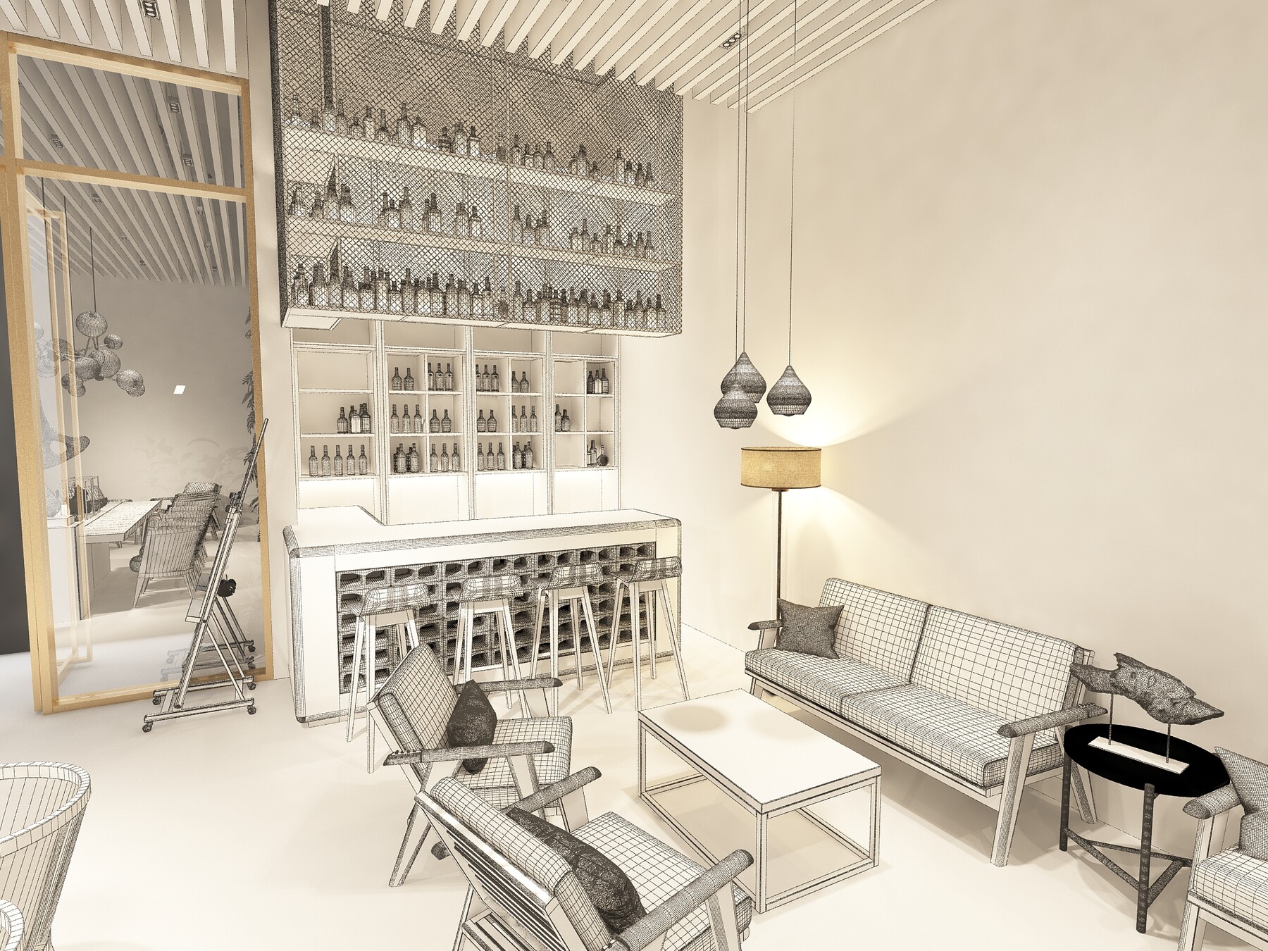 ArtStation - Coffee Shop - Restaurant - 025 | Resources