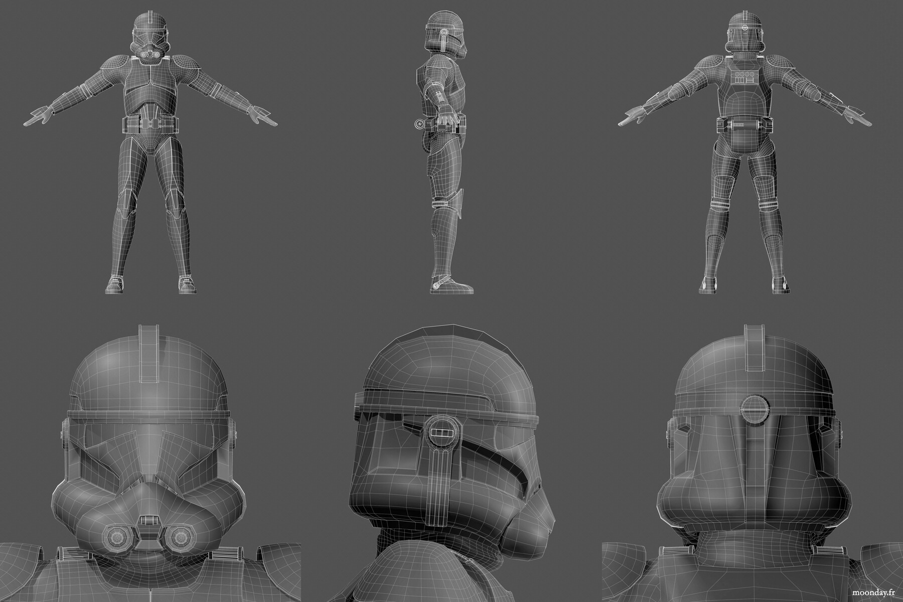 ArtStation - Clone Trooper - Phase 3 | Resources