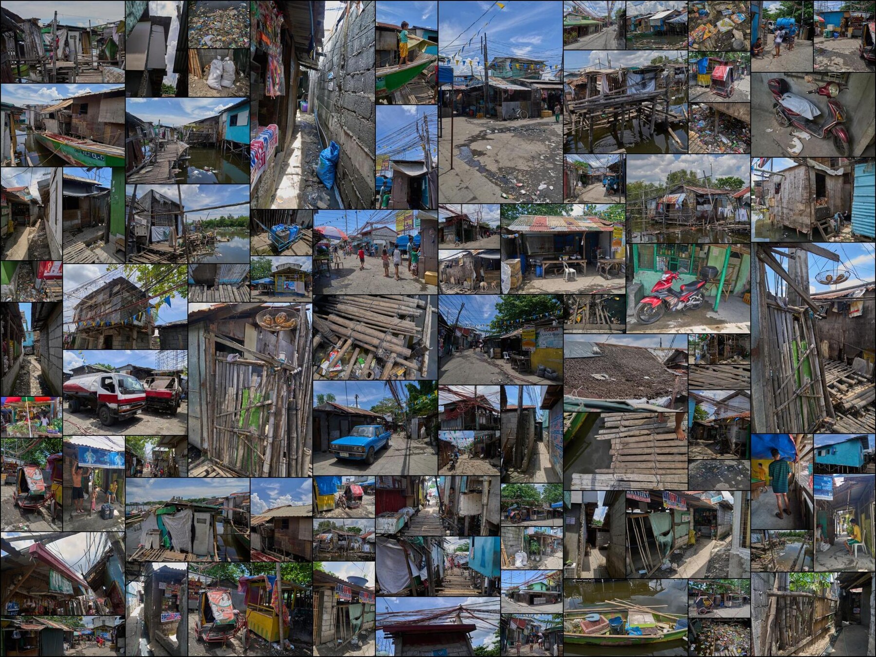 ArtStation - 165 photos of Manila Bayside Slums | Resources
