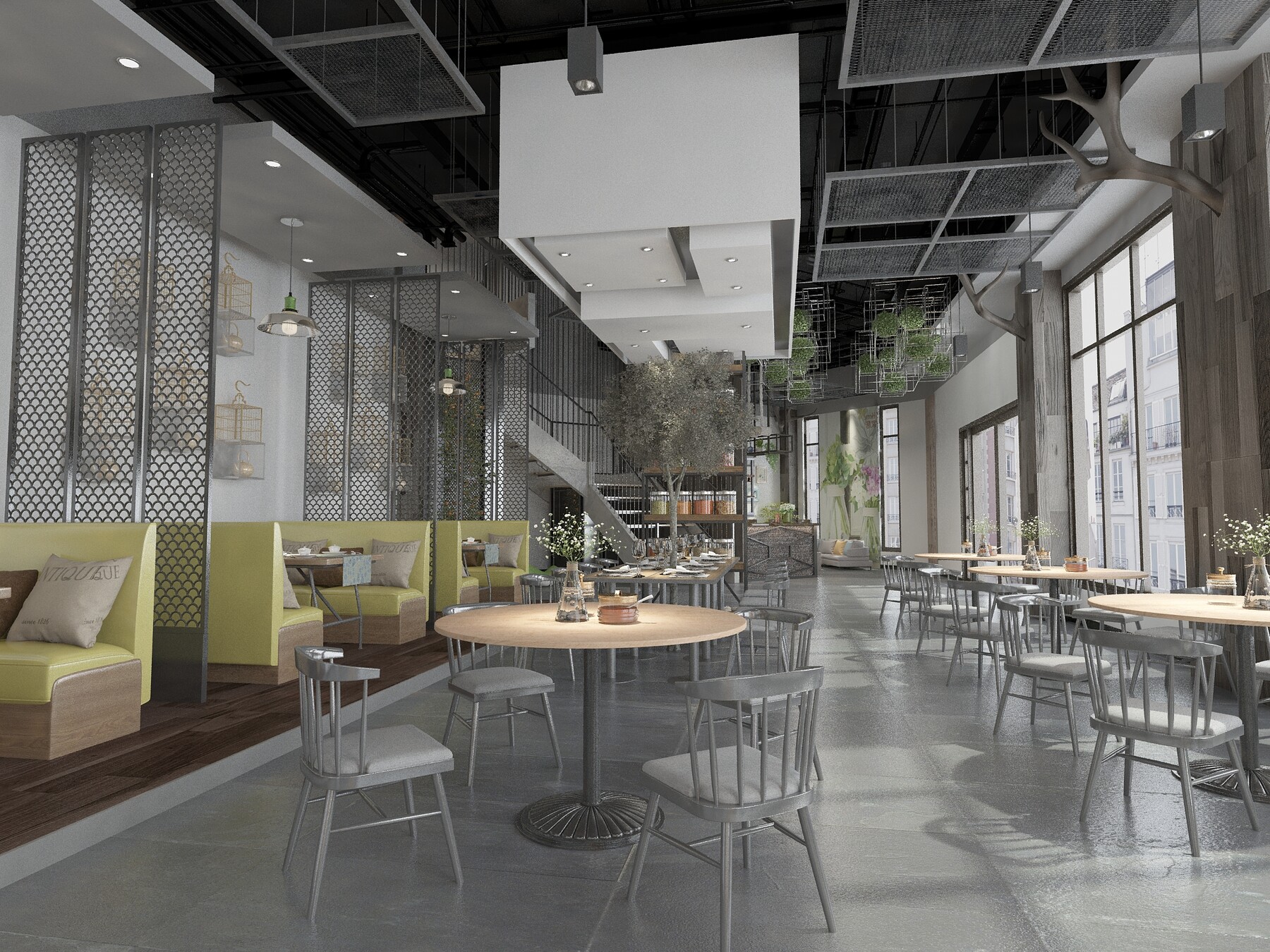 ArtStation - Coffee Shop - Restaurant - 038 | Resources