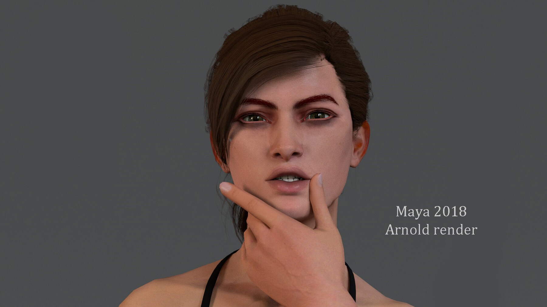 ArtStation - Female Base character(Rig) | Game Assets