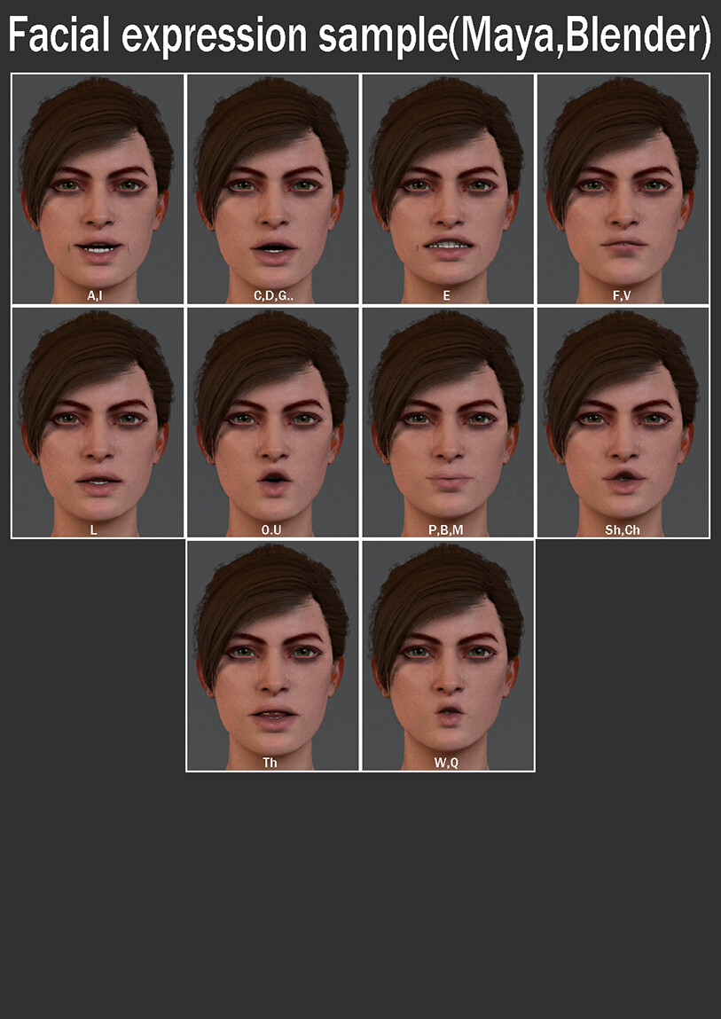 ArtStation - Female Base character(Rig) | Game Assets