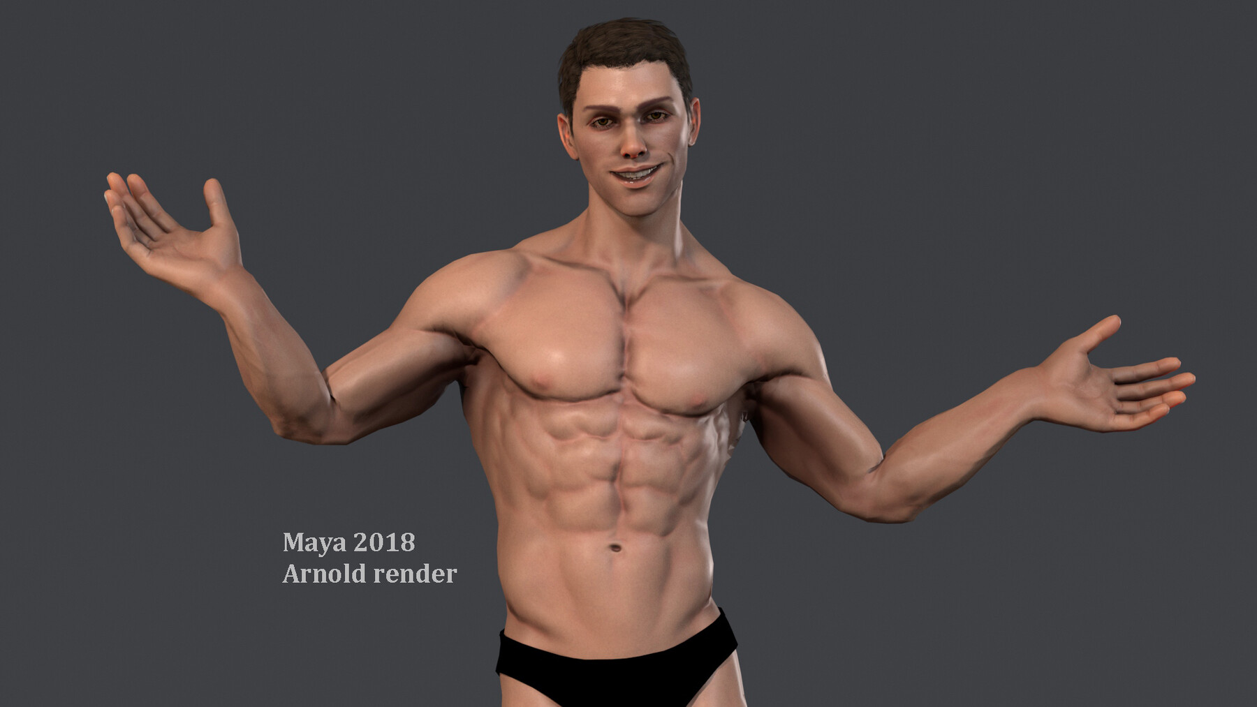 ArtStation - Male Base character(Rig) | Game Assets