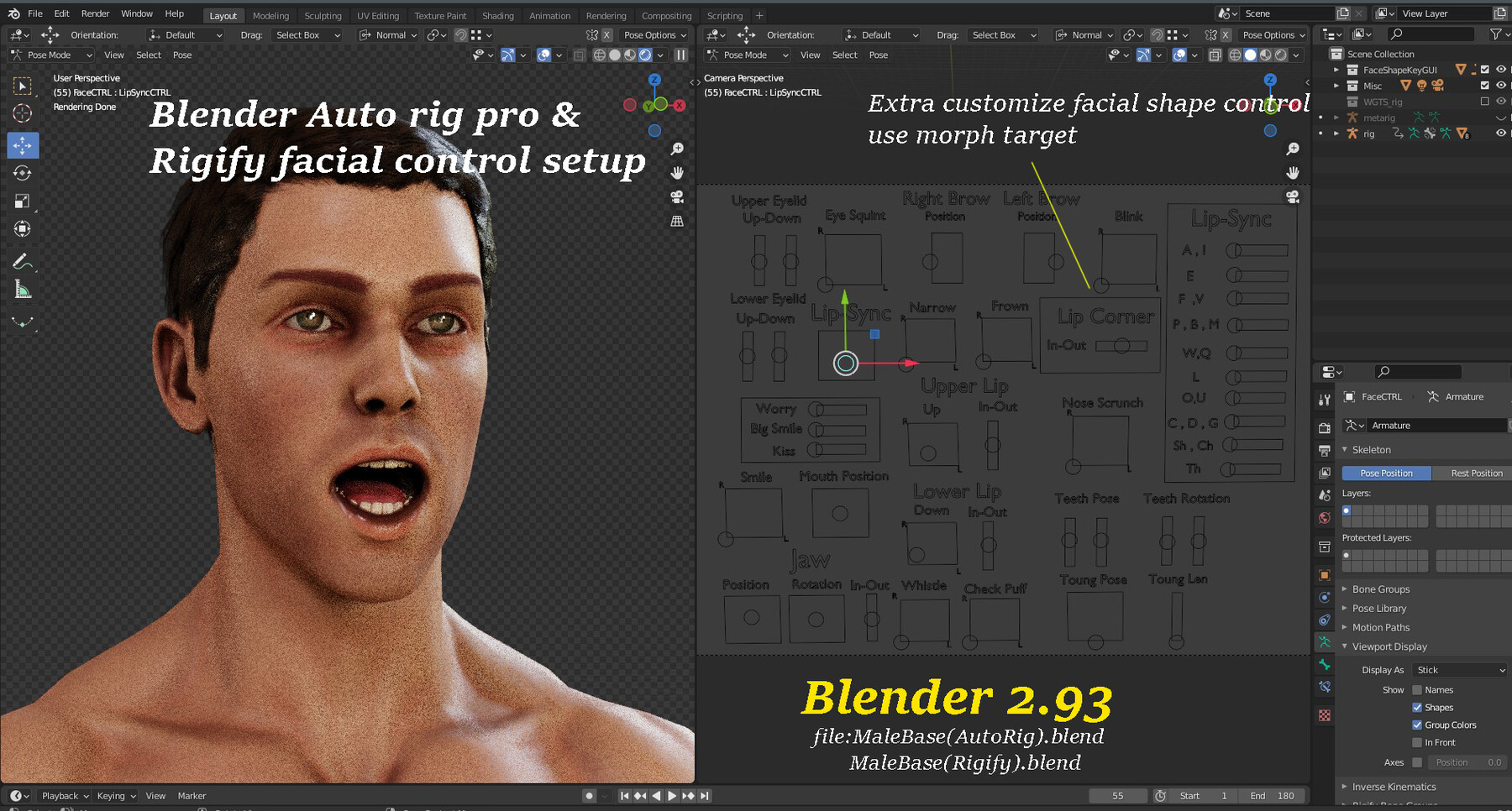 ArtStation - Male Base character(Rig) | Game Assets