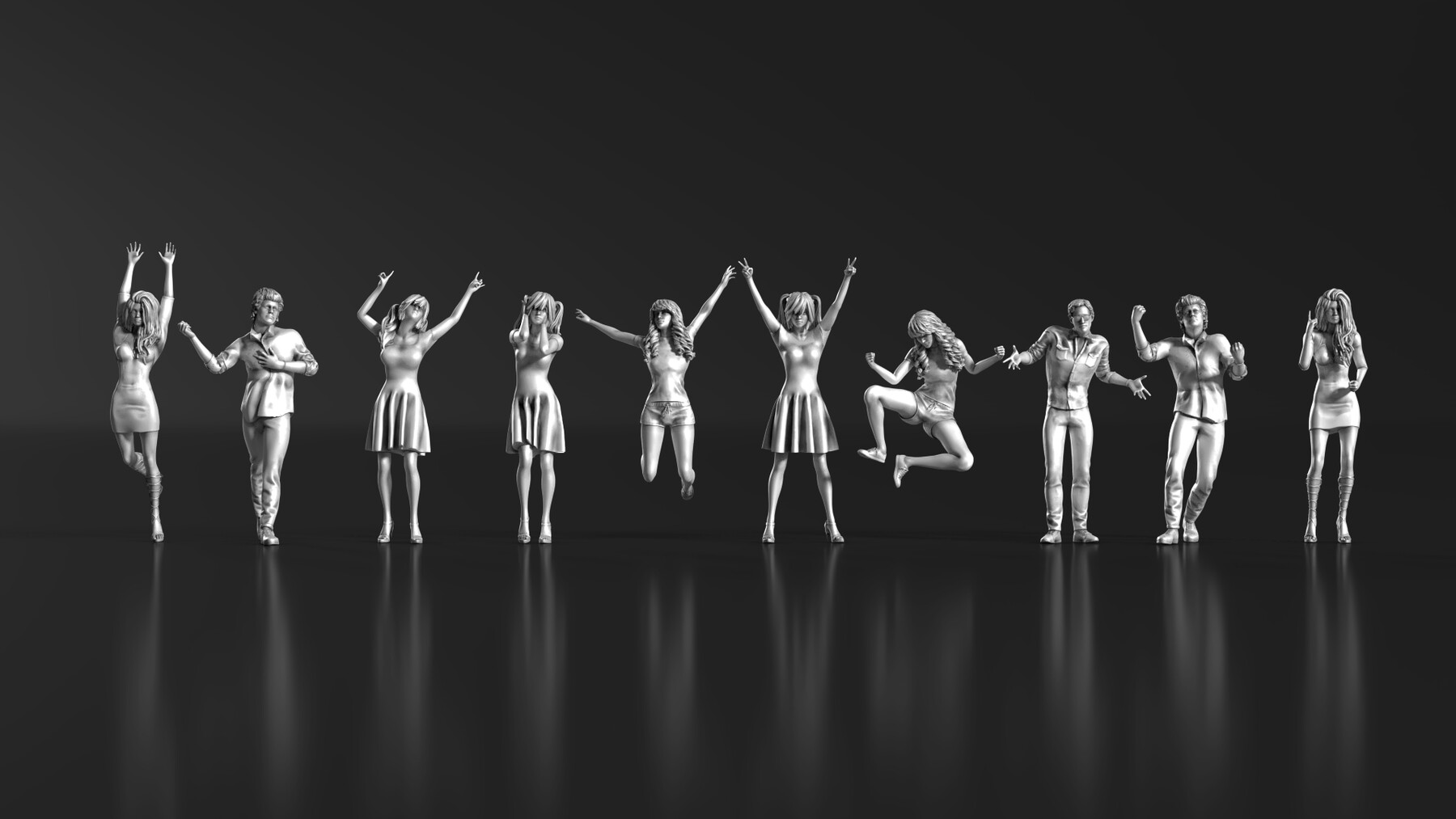 ArtStation - HD People 11 Happy | Resources