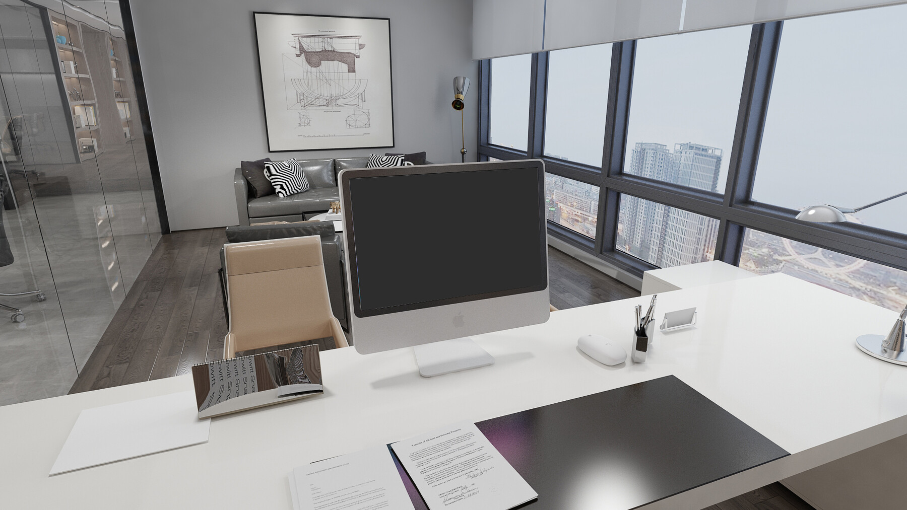 ArtStation - Administration Offices - 2020 - 01 | Resources