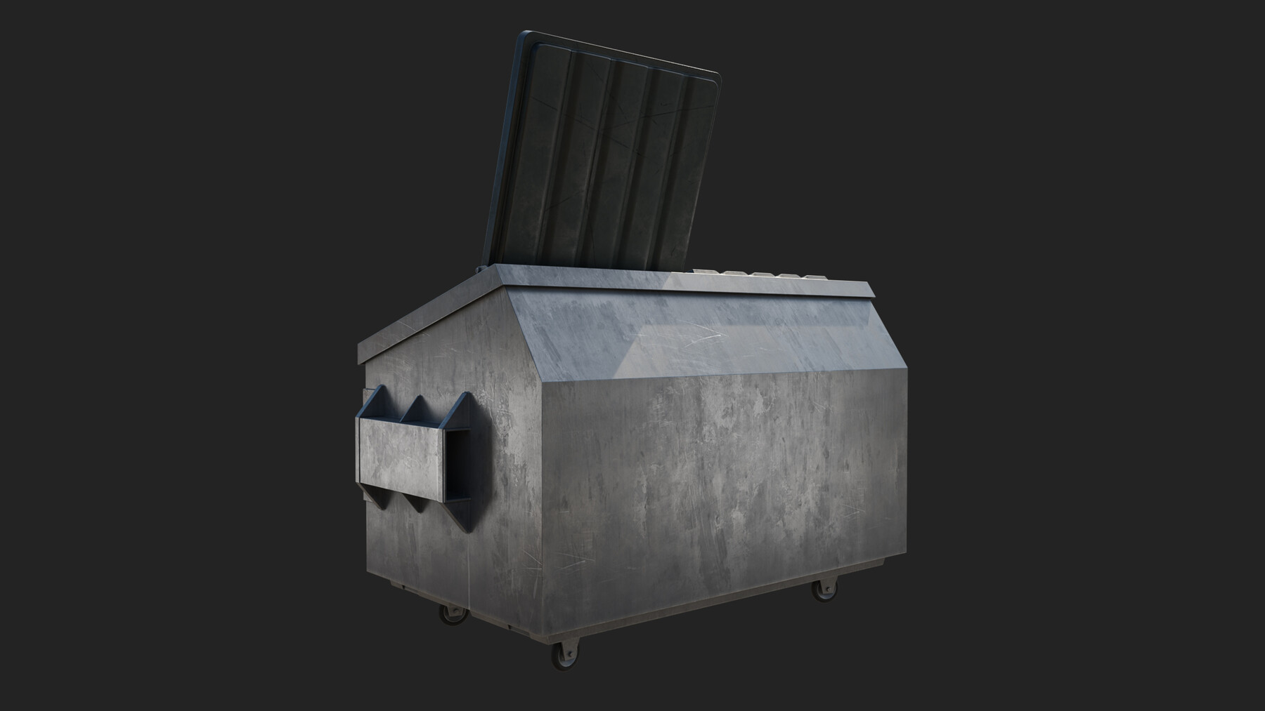 ArtStation - Garbage/Trash Container | Game Assets