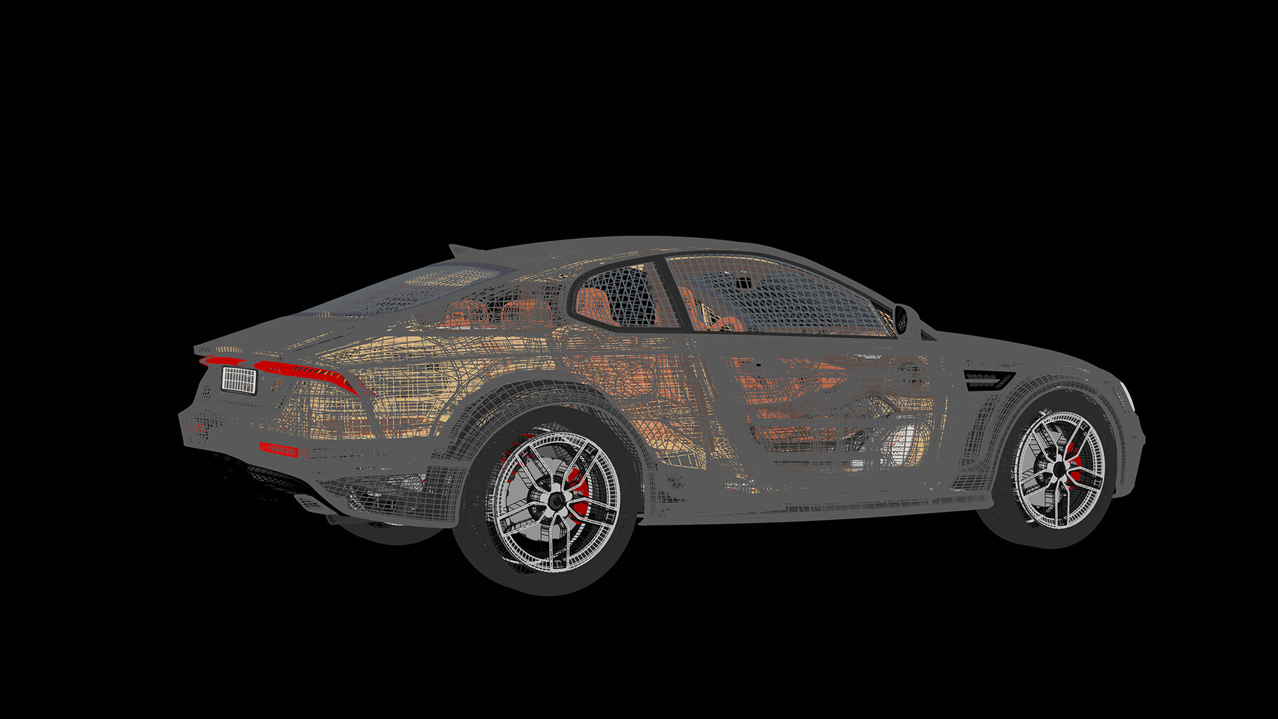 ArtStation - Volvo S90 Hybrid Car 3d Model | Game Assets