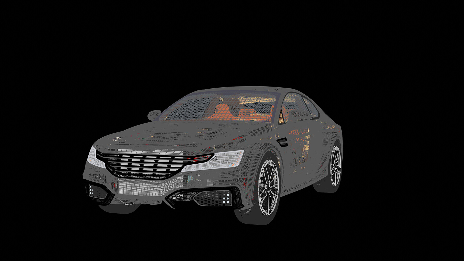 ArtStation - Volvo S90 Hybrid Car 3d Model | Game Assets