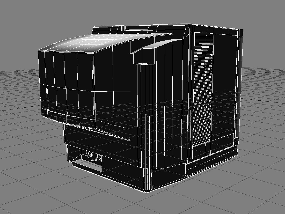 ArtStation - CRT TV 3D Model Collection | Game Assets