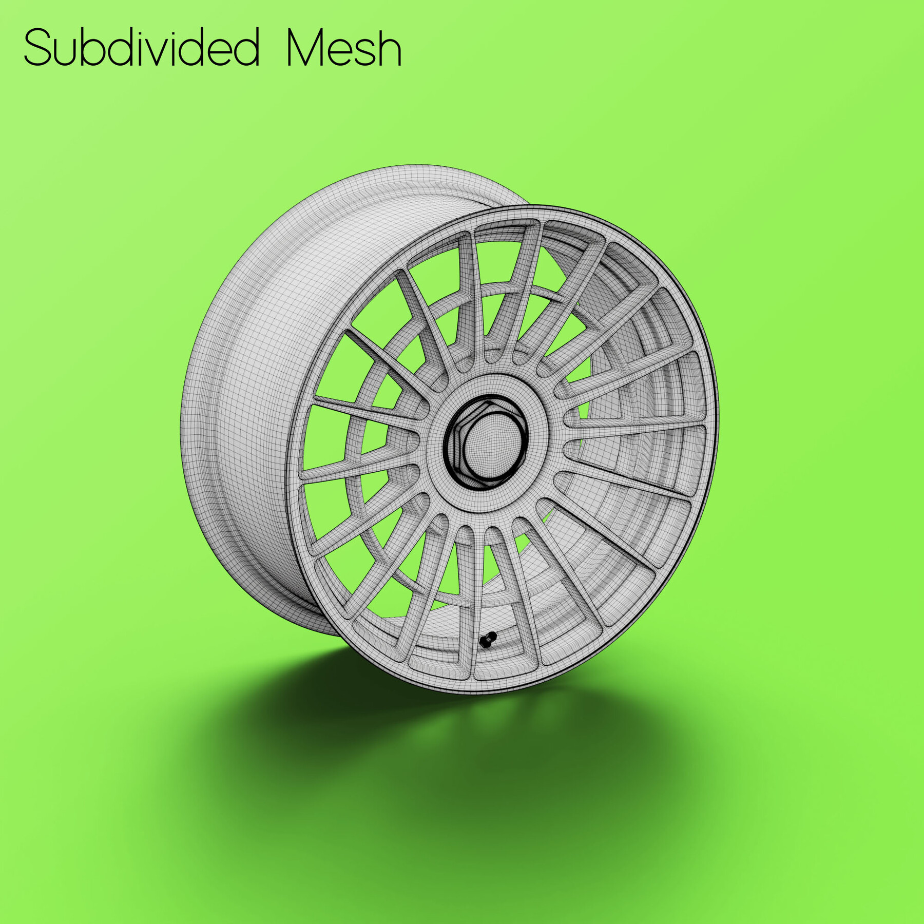 ArtStation - Rotiform LAS-R Rim/Wheel 3D Model | Resources