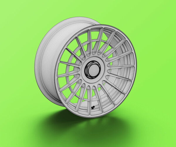 ArtStation - Rotiform LAS-R Rim/Wheel 3D Model | Resources