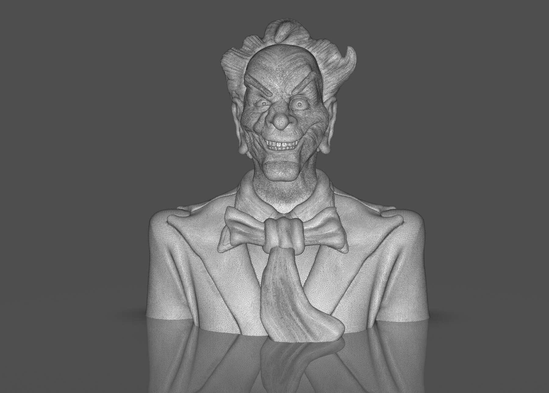 ArtStation - Stylized Joker Bust | Resources