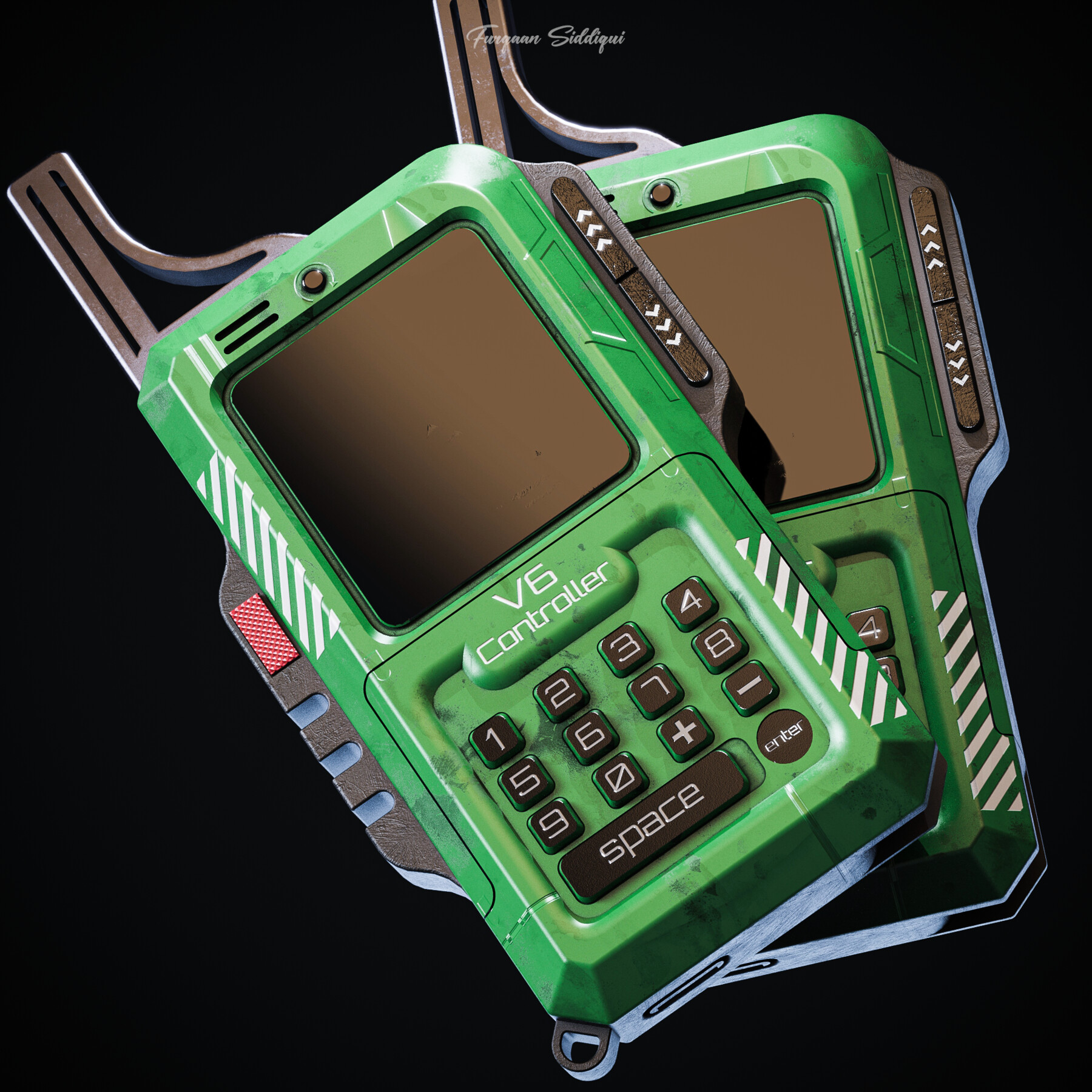 ArtStation - Sci-fi Controller V6 | Game Assets