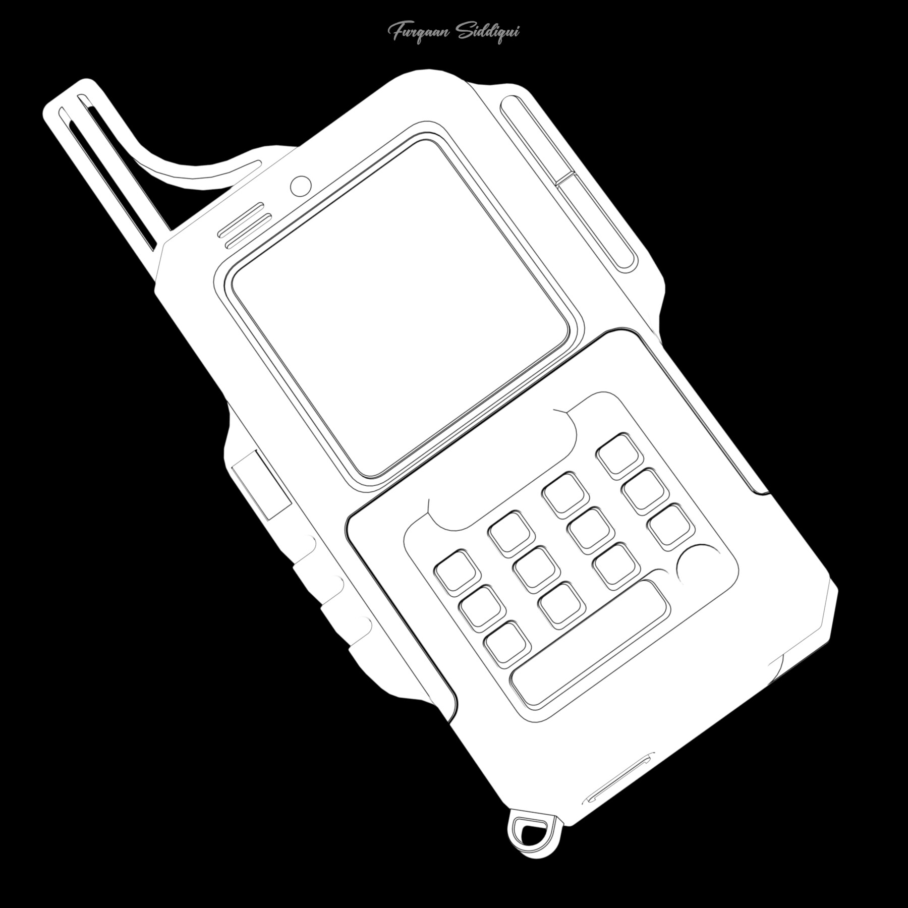 ArtStation - Sci-fi Controller V6 | Game Assets