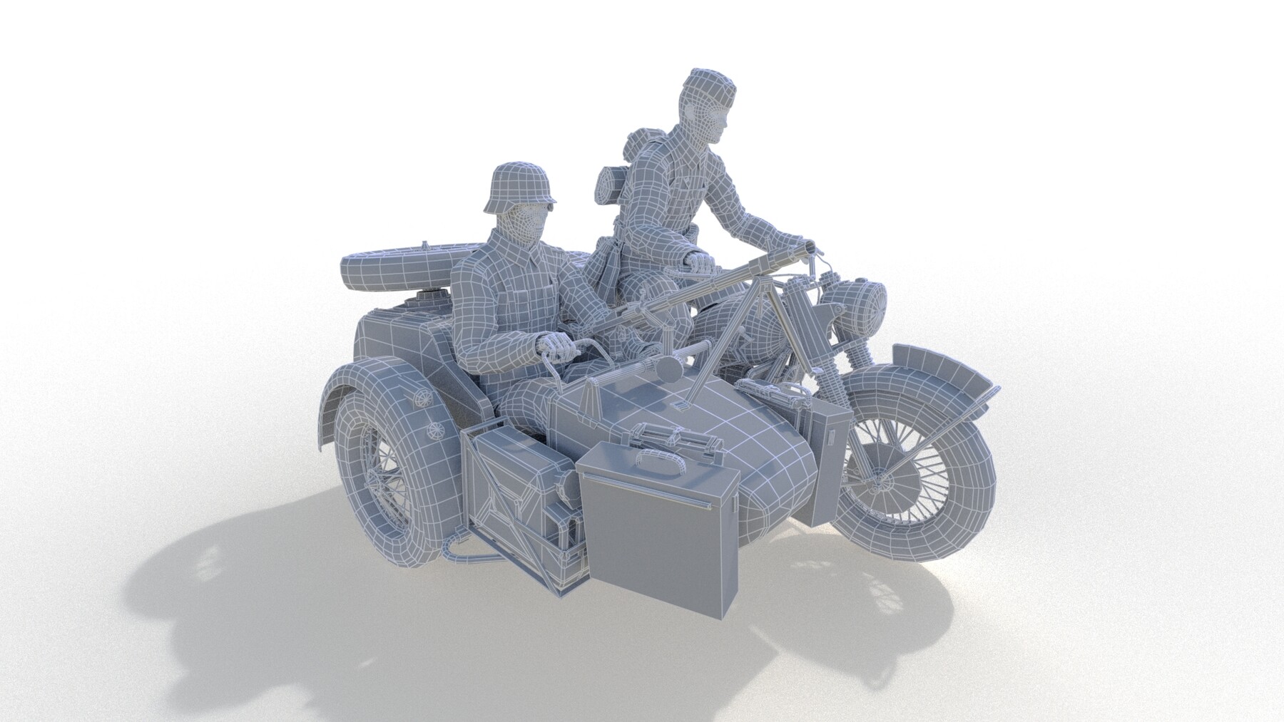ArtStation - BMW R75 motorcycle | Resources