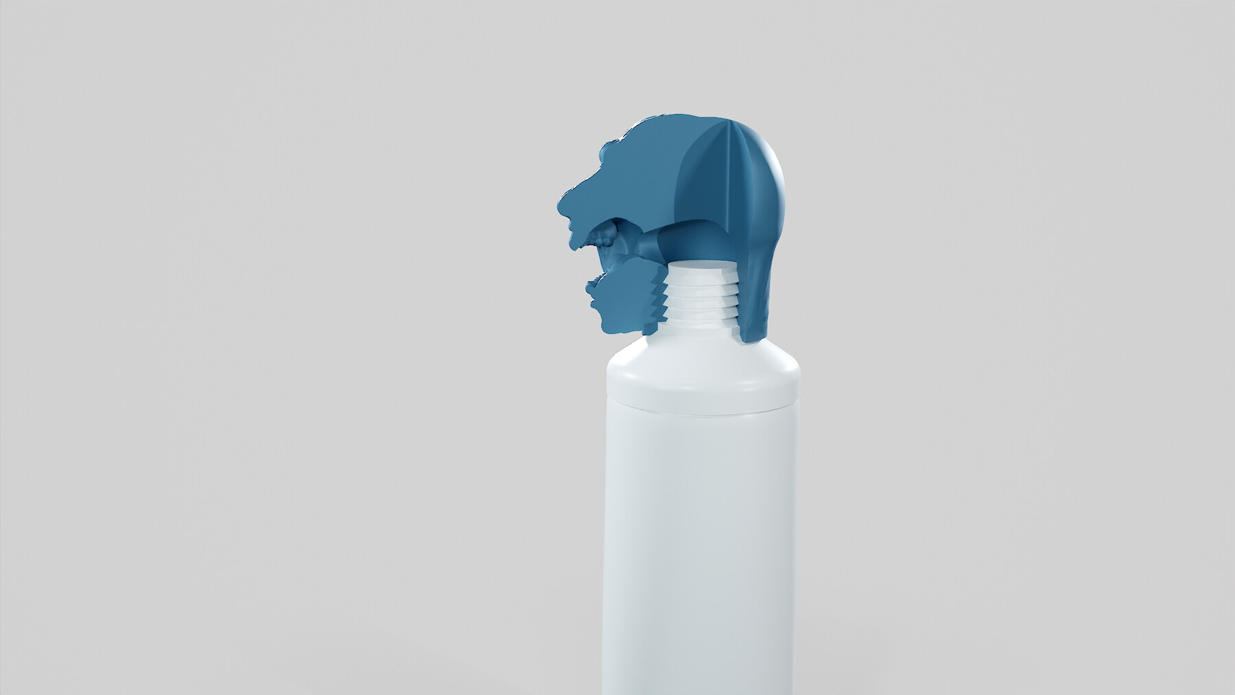 ArtStation - Halloween Zombie Head - Toothpaste Cup Dispenser 3D print ...