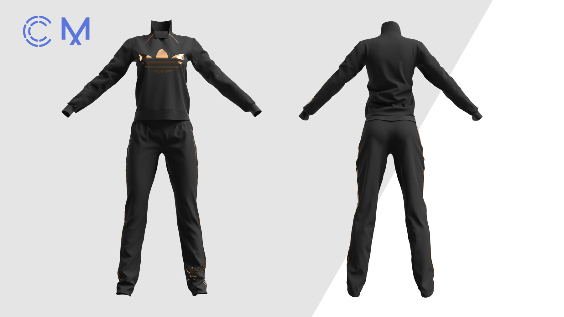 ArtStation - Female Tracksuit | Marvelous Designer | CLO3D project ...