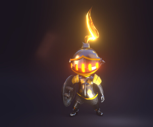 ArtStation - knight of the shield | Game Assets