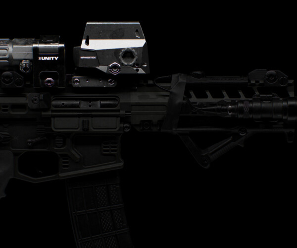 ArtStation - Red Dot & Magnifier Combo | Game Assets