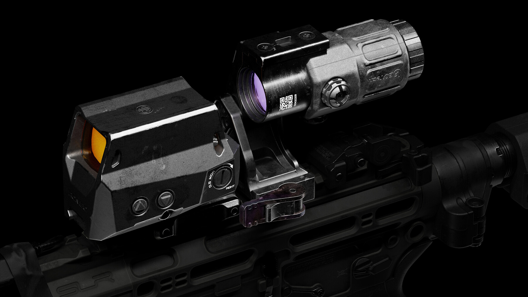 ArtStation - Red Dot & Magnifier Combo | Game Assets