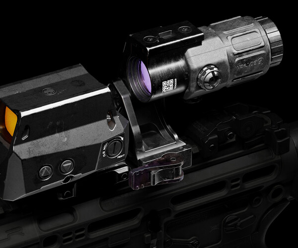 ArtStation - Red Dot & Magnifier Combo | Game Assets