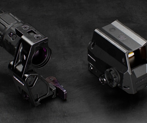 ArtStation - Red Dot & Magnifier Combo | Game Assets