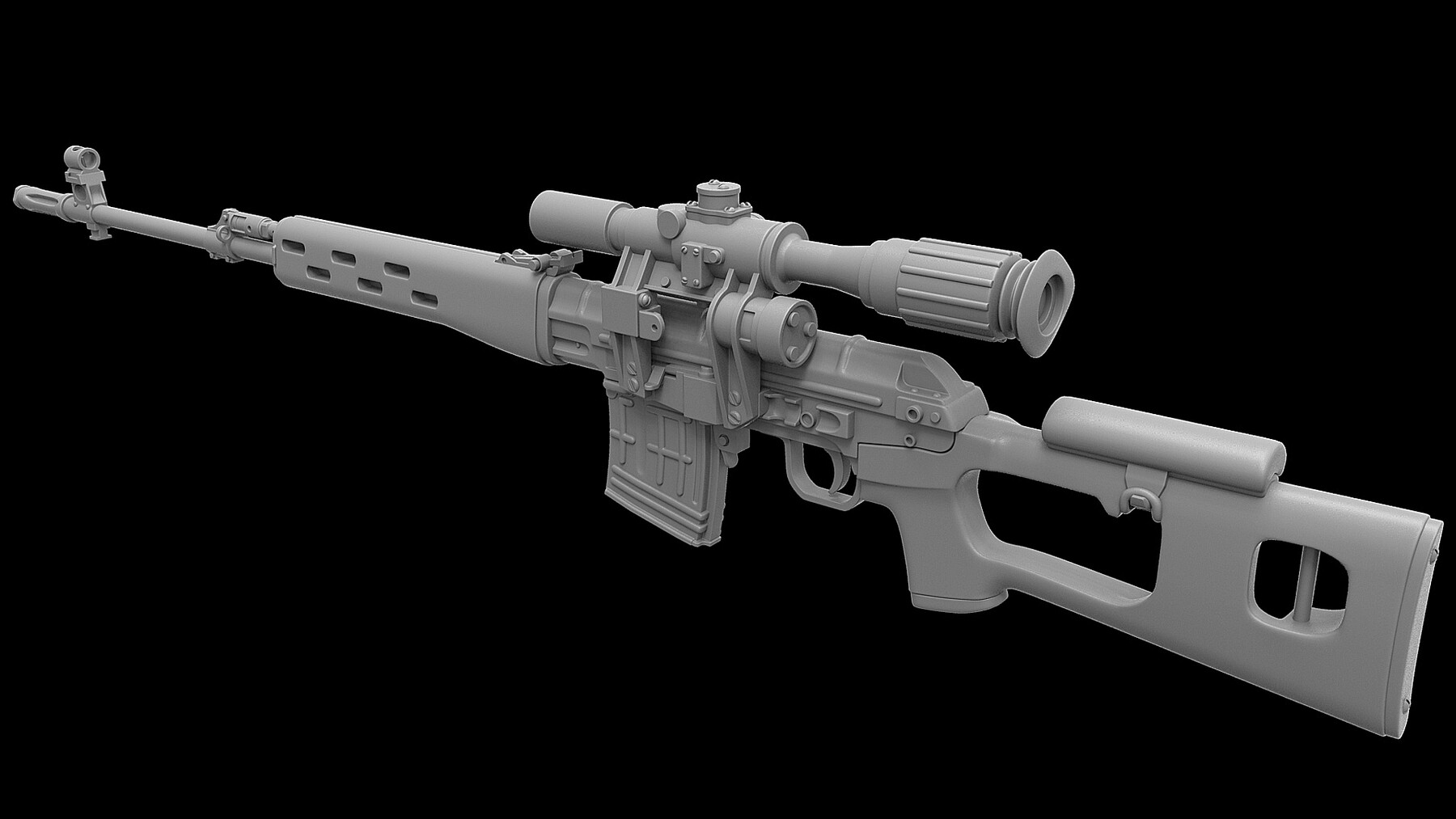 ArtStation - Dragunov SVD | Resources