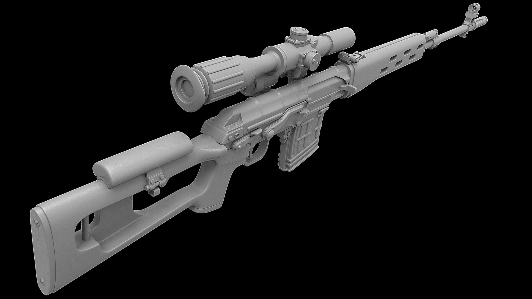 ArtStation - Dragunov SVD | Resources