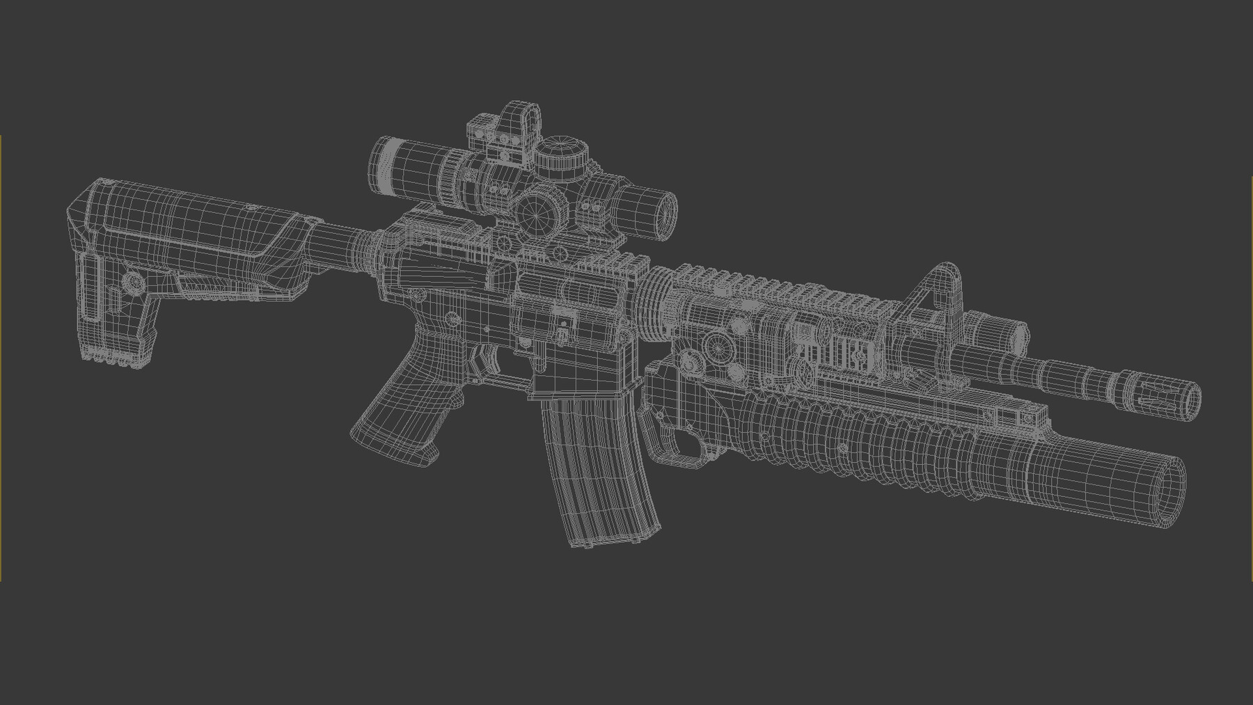 ArtStation - M4/M203 | Resources