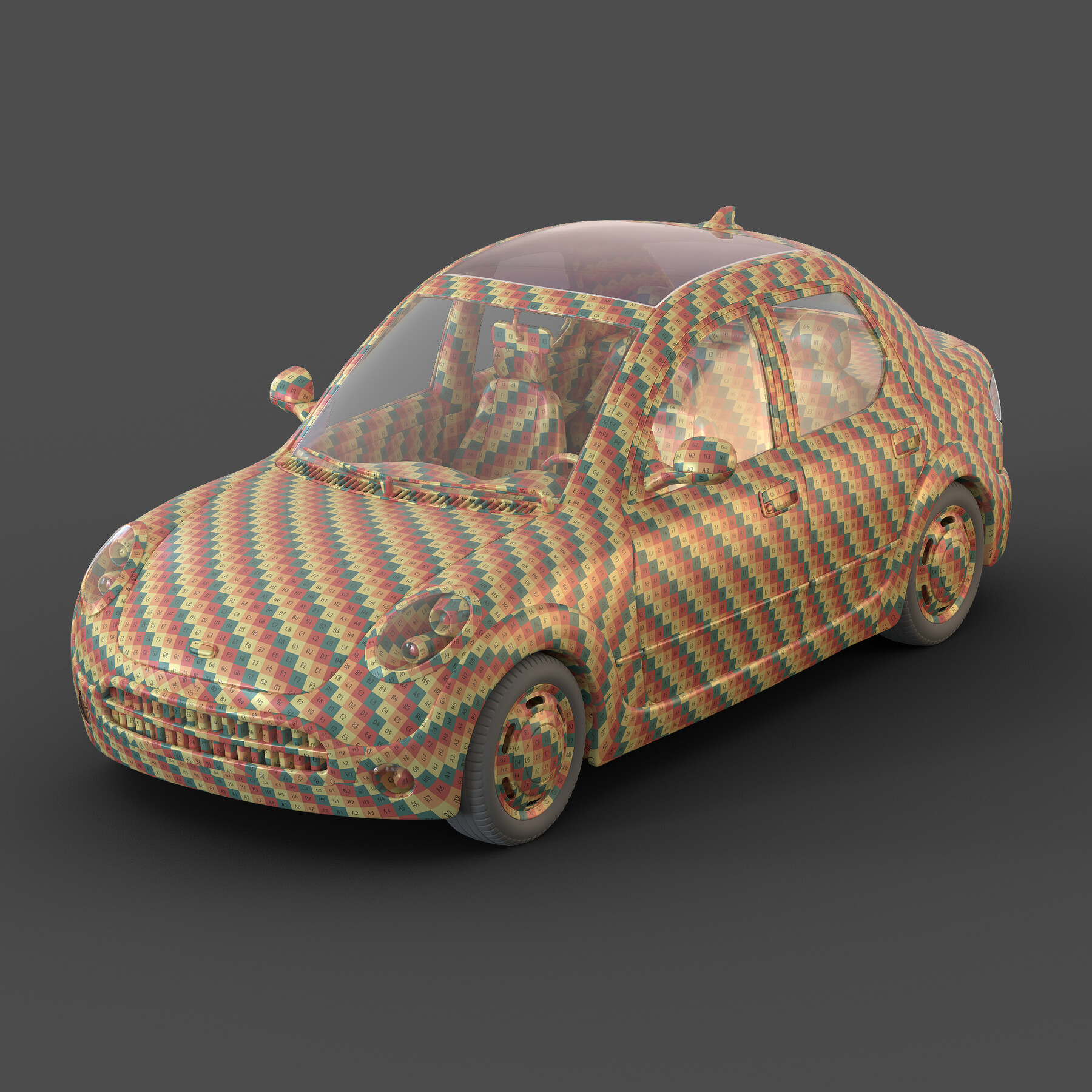 ArtStation - Cartoon Sedan Car | Resources