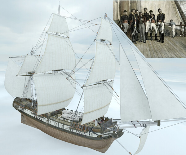 ArtStation - Frigate Undaunted | Resources