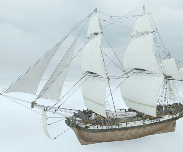 ArtStation - Frigate Undaunted | Resources