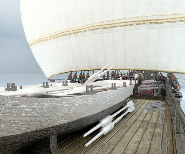 ArtStation - Frigate Undaunted | Resources