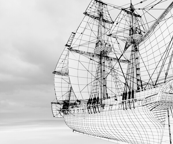 ArtStation - Frigate Undaunted | Resources