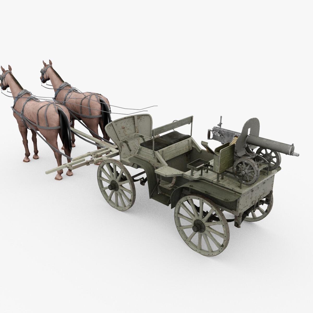 ArtStation - chariot tachanka | Resources