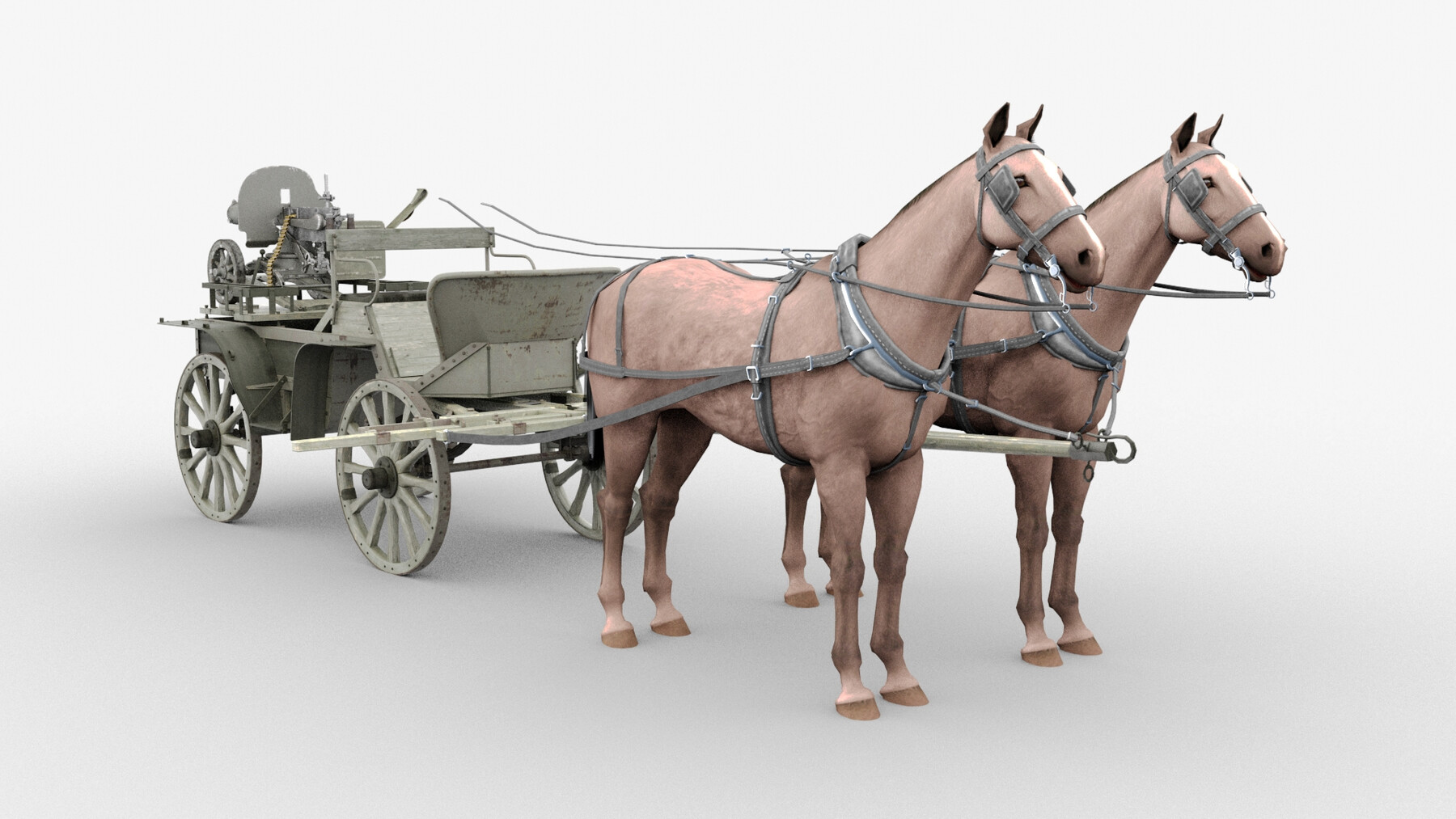 ArtStation - chariot tachanka | Resources