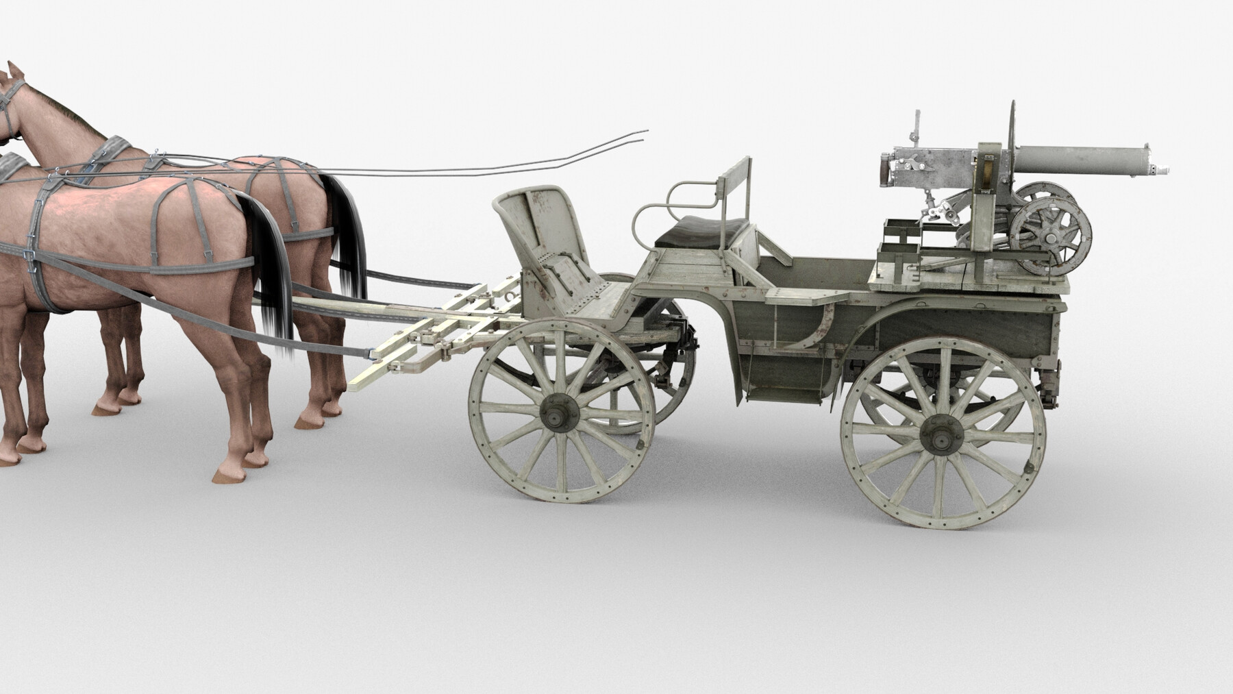 ArtStation - chariot tachanka | Resources