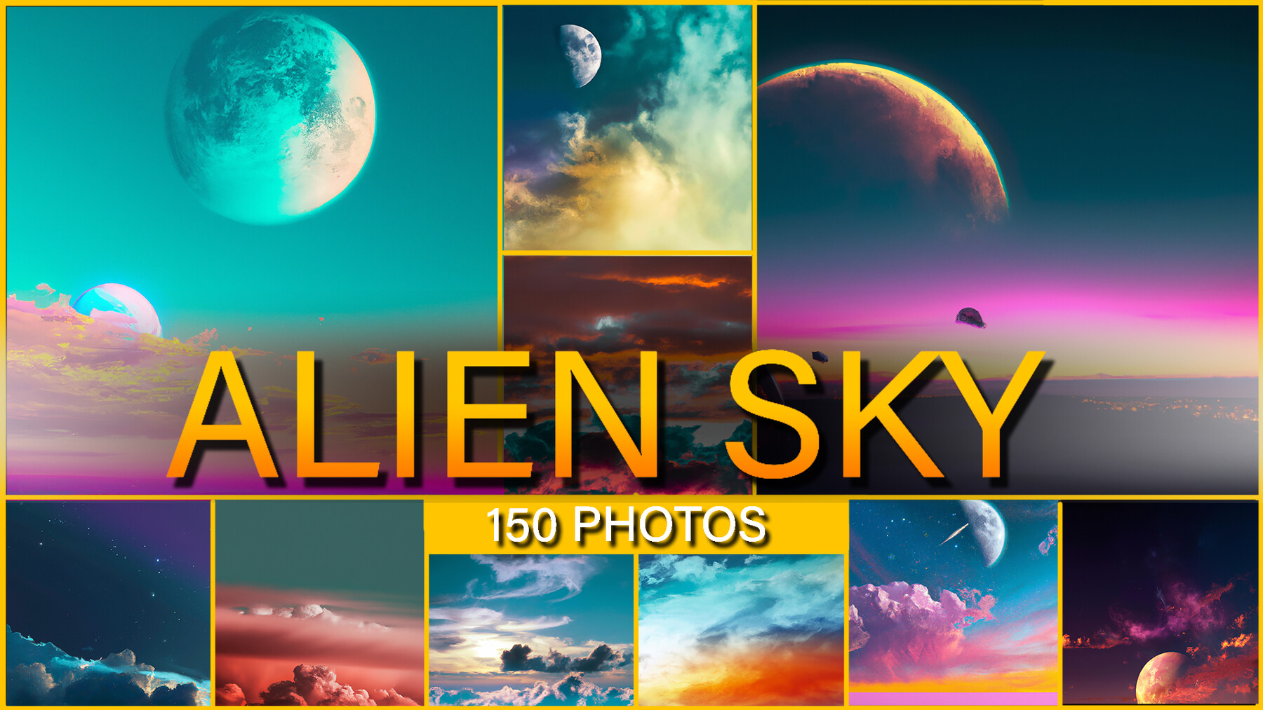 ArtStation - Alien Sky : 150 photos | Artworks