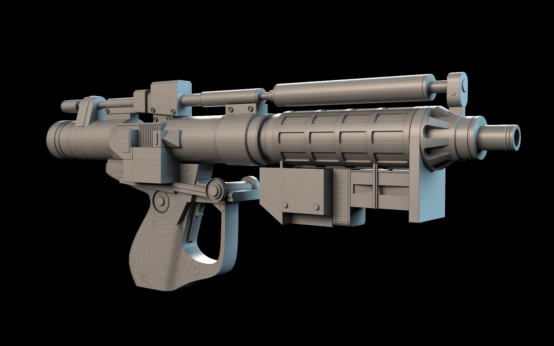 ArtStation - E5 Blaster Rifle Star Wars | Game Assets