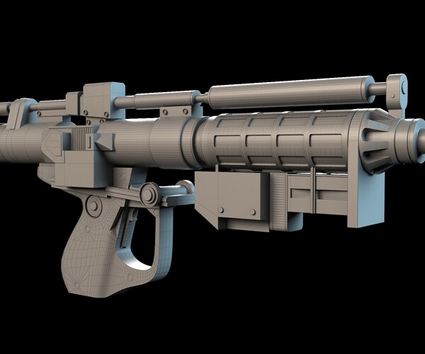 ArtStation - E5 Blaster Rifle Star Wars | Game Assets