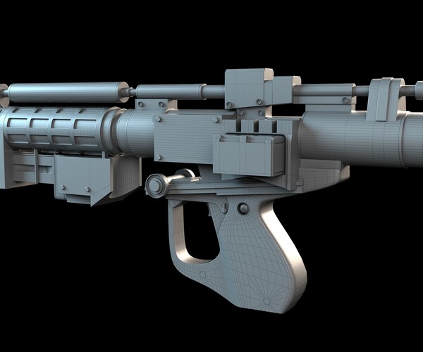 ArtStation - E5 Blaster Rifle Star Wars | Game Assets
