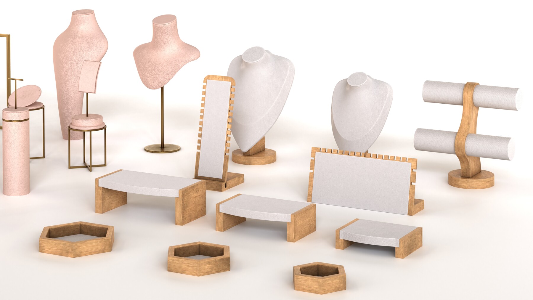 ArtStation - 42 Jewelry Stand Vol 04 | Game Assets