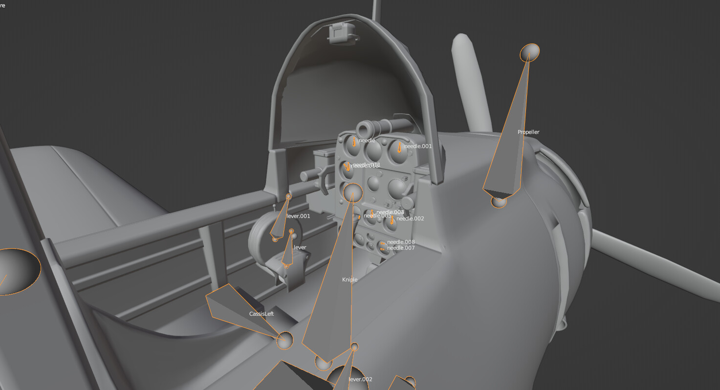 ArtStation - Douglas SBD Dauntless - US ww2 airplane 3d model | Resources