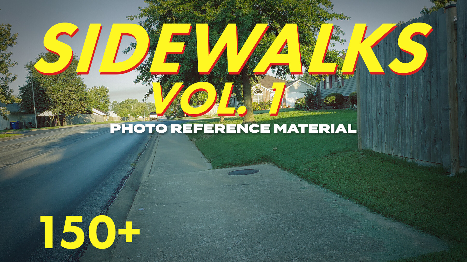 ArtStation - Sidewalks Photo Reference Pack Volume 1 | Resources