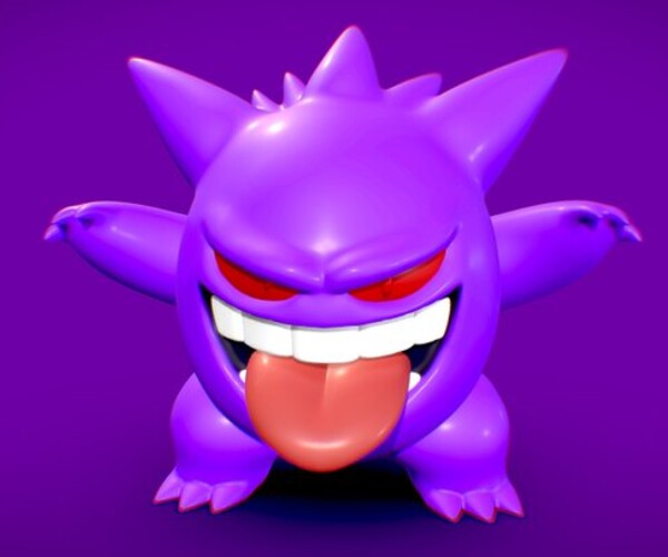 ArtStation - Gengar Sinister - 3D Print | Resources