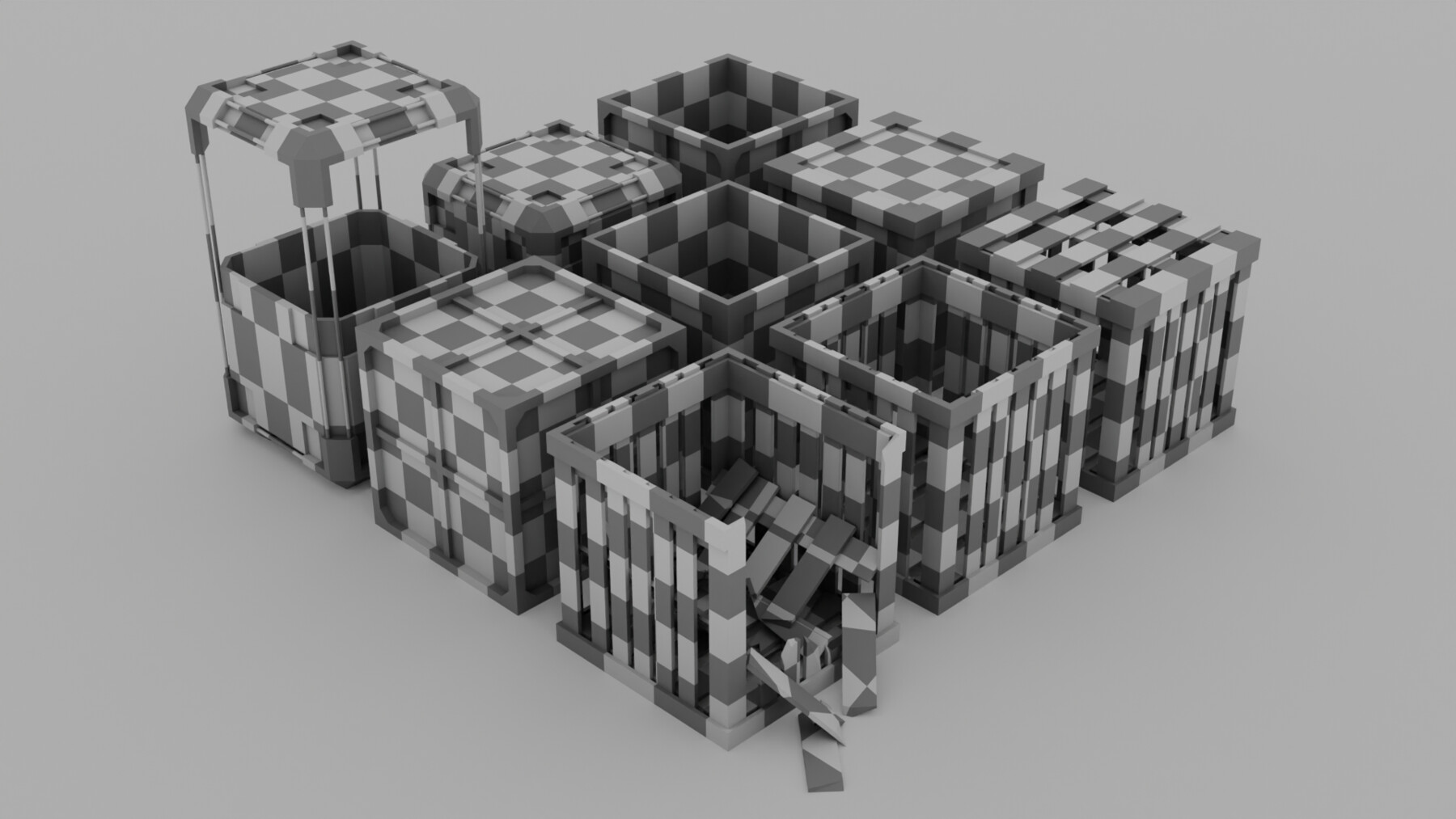 ArtStation - Crates Pack | Game Assets