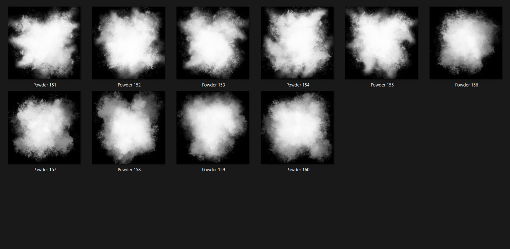 ArtStation - Powder 1470 Alpha Patterns 2K Size Full Pack | Brushes