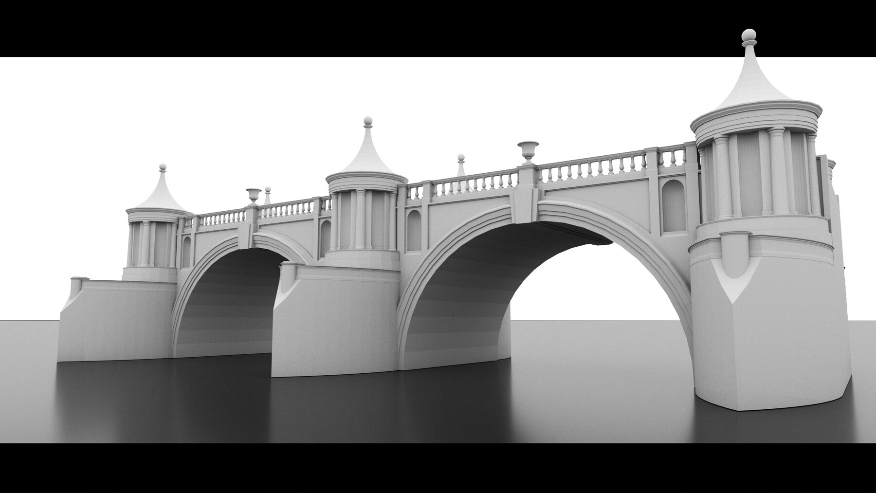 ArtStation - Old Bridge- 3d Model | Resources